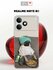 Чехол на Realme Note 80 / Реалми Нот 80 с принтом Мопс на диване