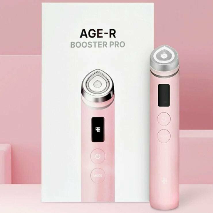 Массажер микротоковый для лица Medicube "AGE-R Booster Pro", (pink) розовый