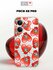 Чехол на Poco X8 Pro / Поко X8 Про с принтом Местный котик в сердечке