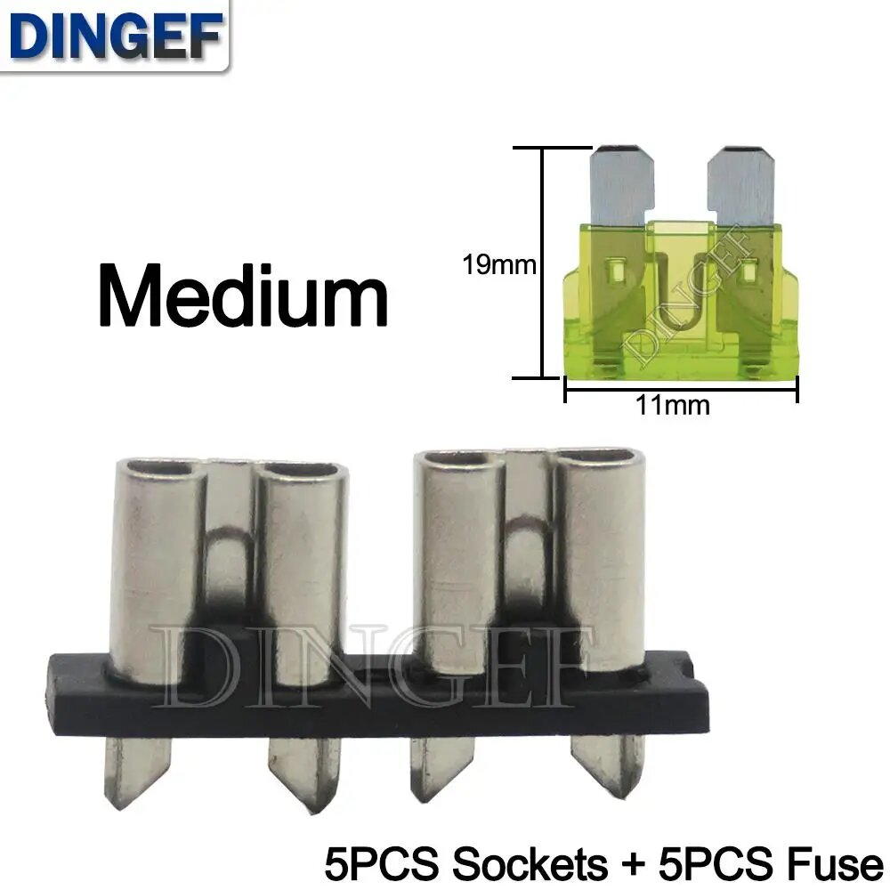 5 шт. Предохранители DNIGEF 20A, Standard