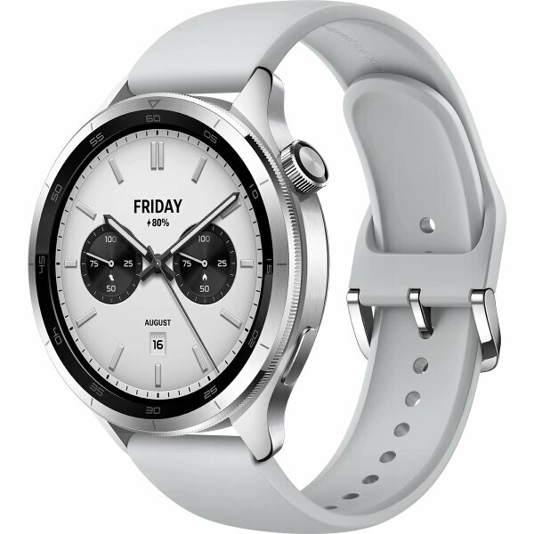 Умные часы XiaoMi Watch S4, Silver (BHR9197GL)