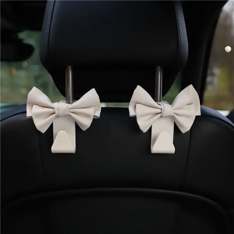 Сумка-органайзер на спинку сиденья 2pcs white