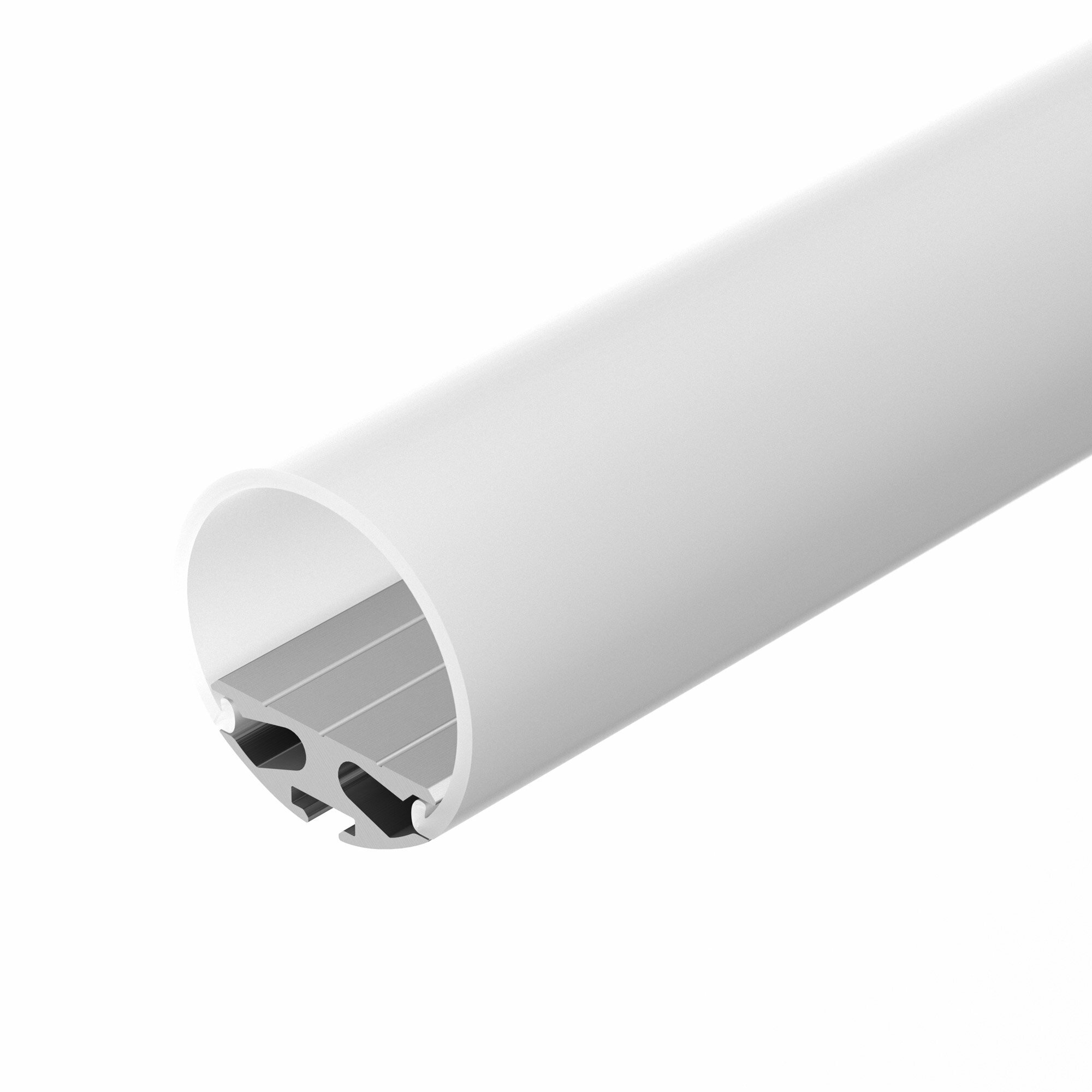 Профиль для светодиодной ленты Arlight Профиль ROUND-D30-2000 ANOD, 2м