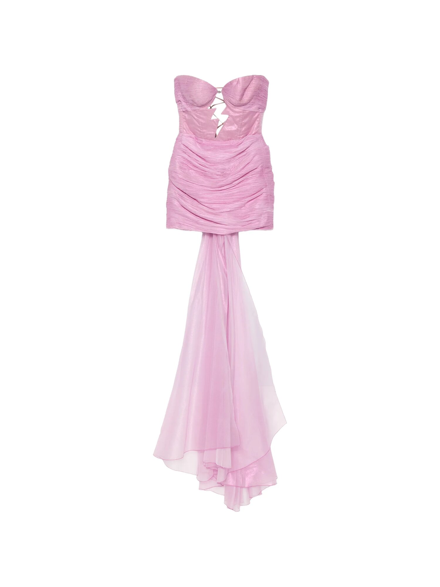 Платье Maria Lucia Hohan Kelly lightning-bolt cut-out mini dress