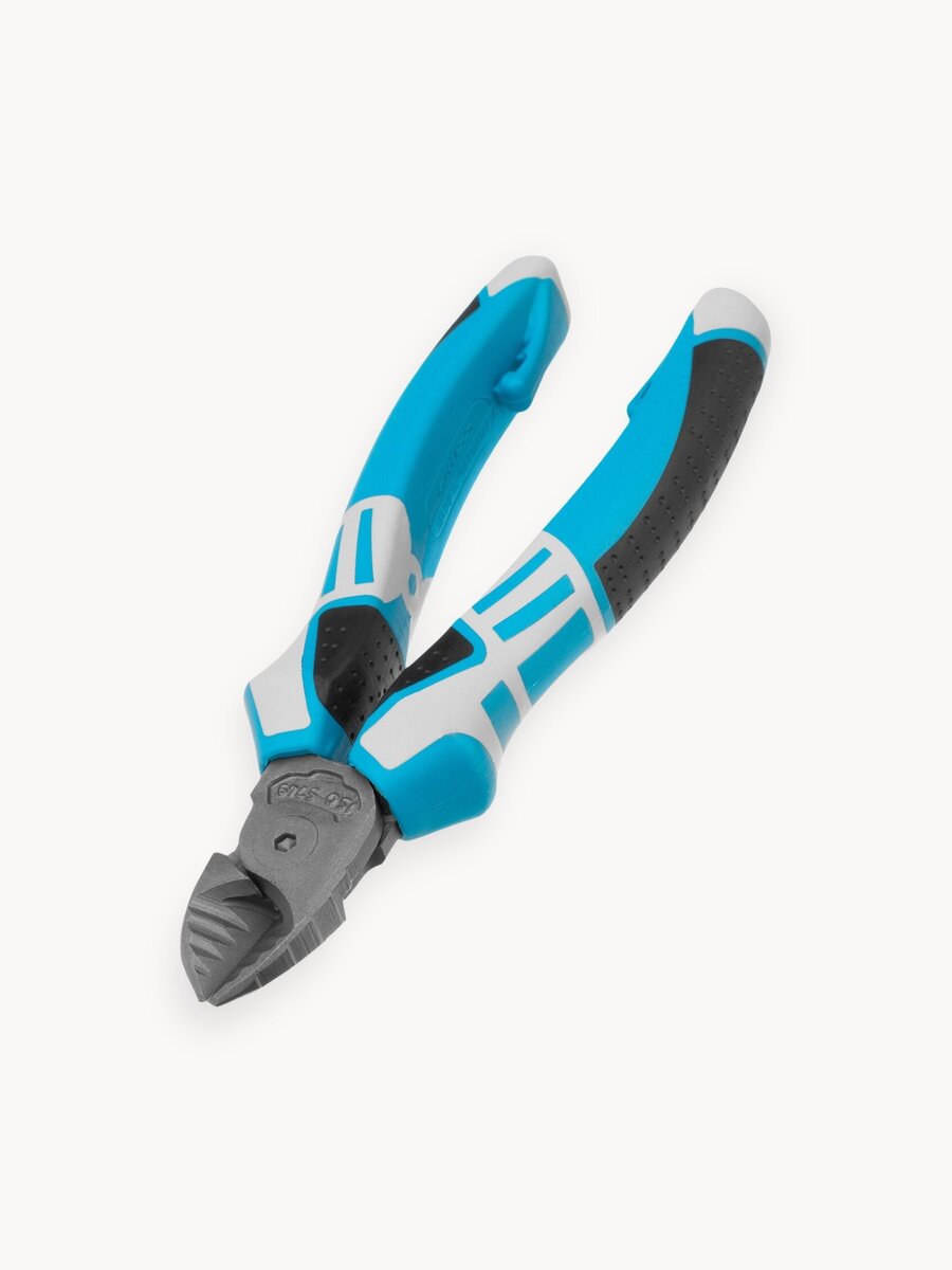 Бокорезы профессиональные Gross, 130 мм, кованая сталь C60, дополнительные ребра для кабеля, 3-компонентные ручки, 17583