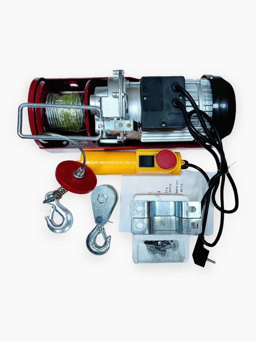 Таль электрическая IOLATOOL РА500А, 500 кг, 220В, 1020 Вт