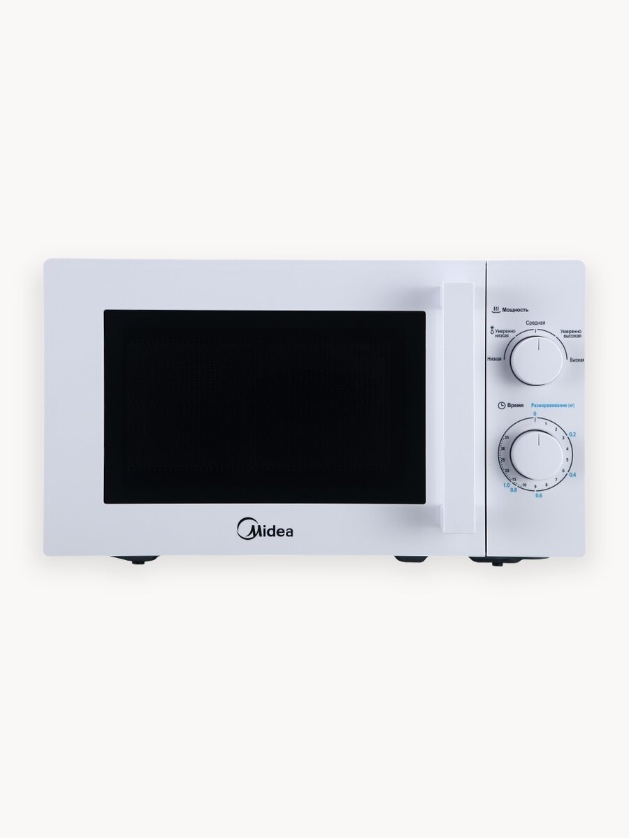 Микроволновая печь Midea MM720CY6-W, 20 л, 700 Вт, 5 режимов, белый