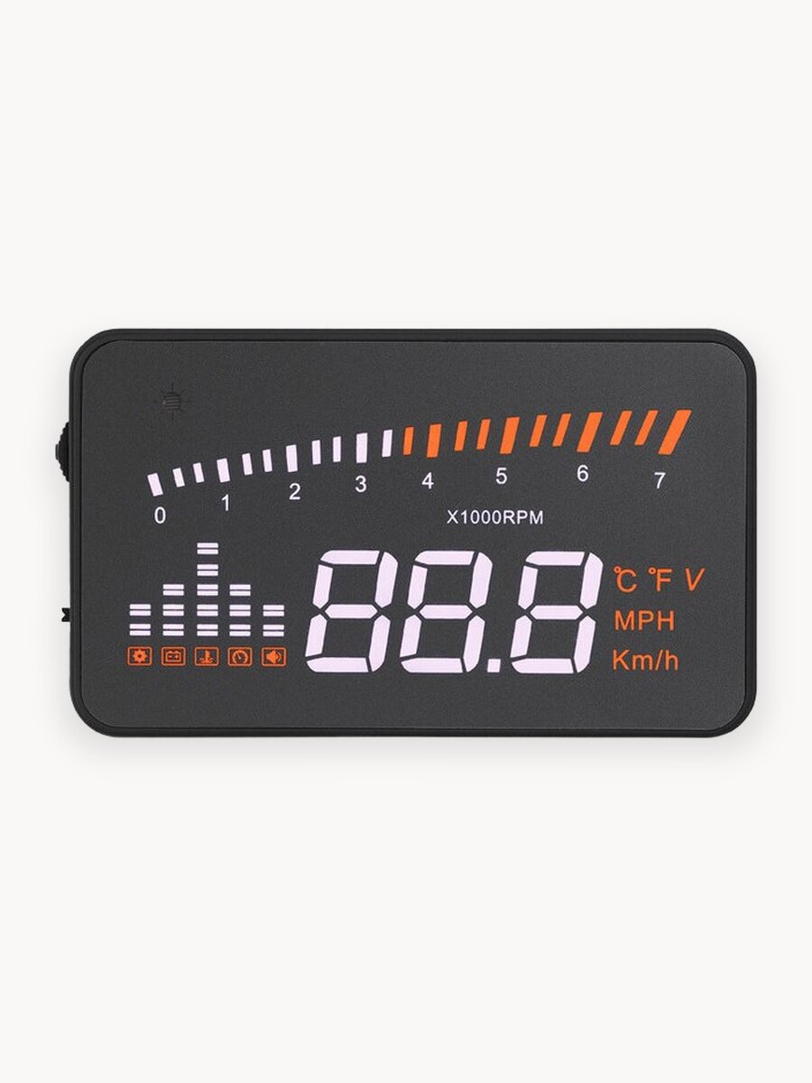 HUD проектор MyPads AM-77 скорости для лобового стекла автомобиля с интерфейсом OBD 2