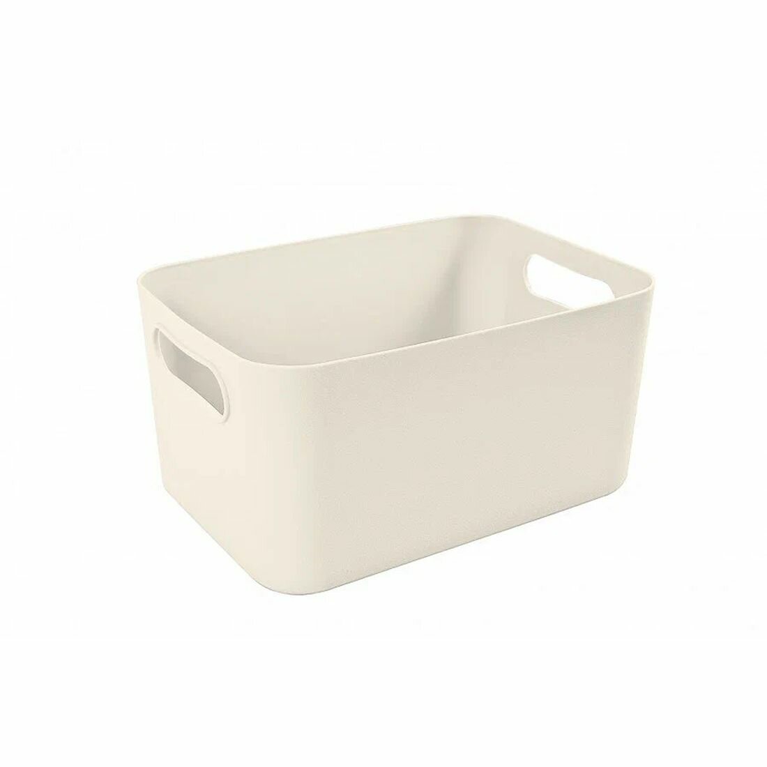 Корзина для хранения 23*15,5*12 кремовая