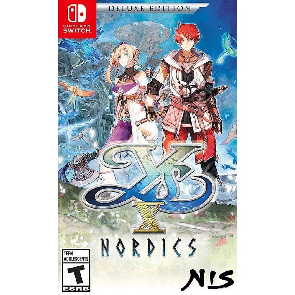 Игра Ys X: Nordics Deluxe Edition (Nintendo Switch) Nihon Falcom Картридж 12+