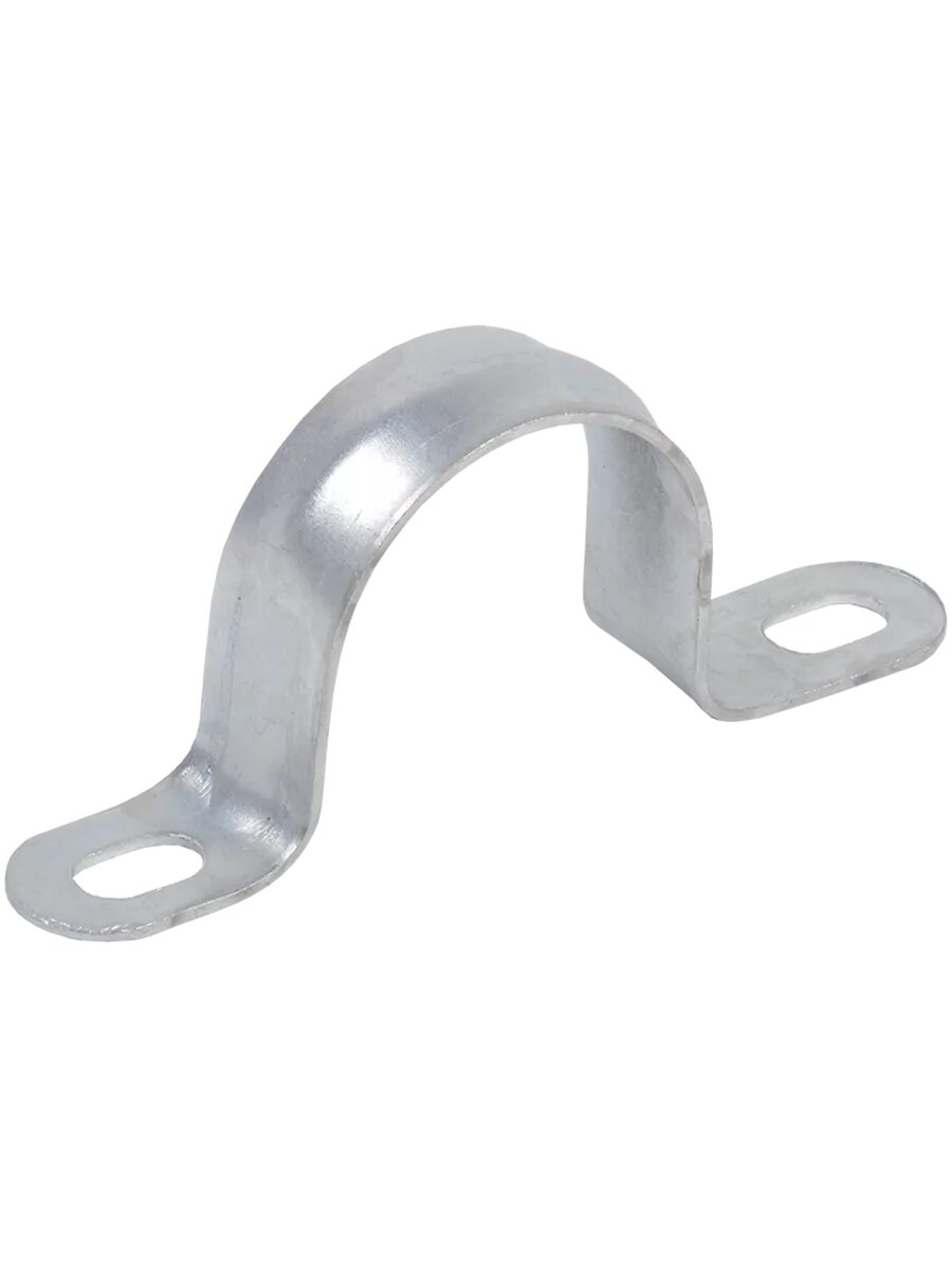 Скоба металлическая двухлапковая d=48-50мм | код. CMAT11-48-050 | IEK (1шт.)