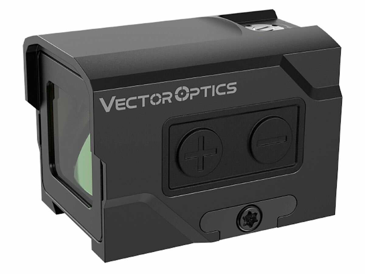 Коллиматорный прицел Vector Optics Frenzy Plus 1x18x20 закрытого типа точка 3 MOA красная 8+2NV на Weaver 81г SCRD-63
