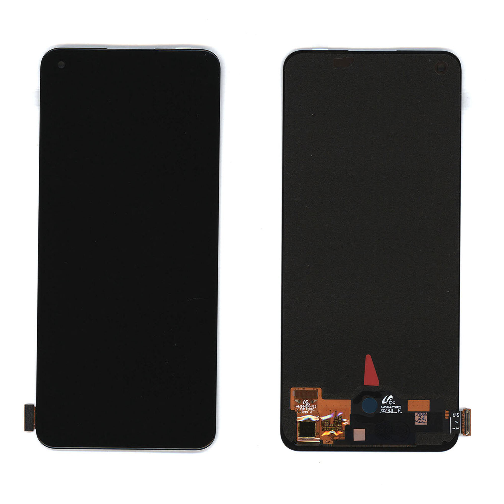 Дисплей (экран) в сборе с тачскрином для OPPO A78 4G черный / 1080x2400