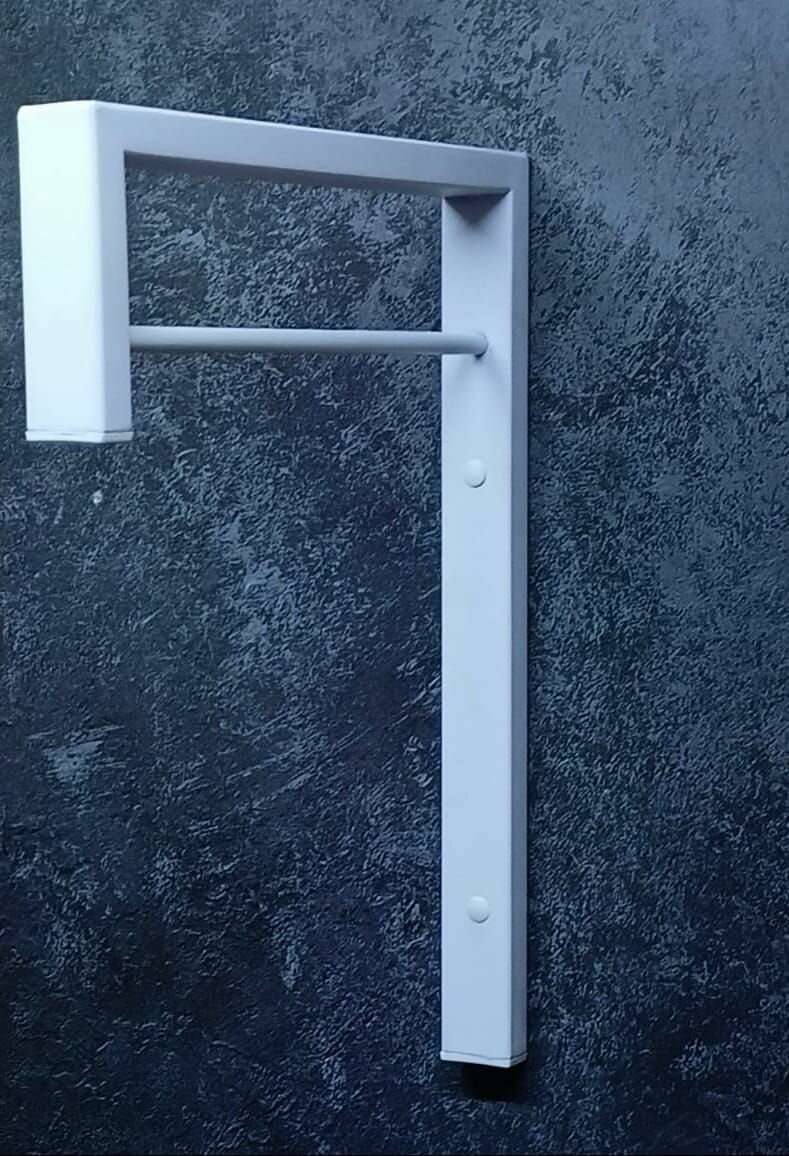 Вешалка "Hook White", настенная, в стиле Лофт, для одежды, прочная