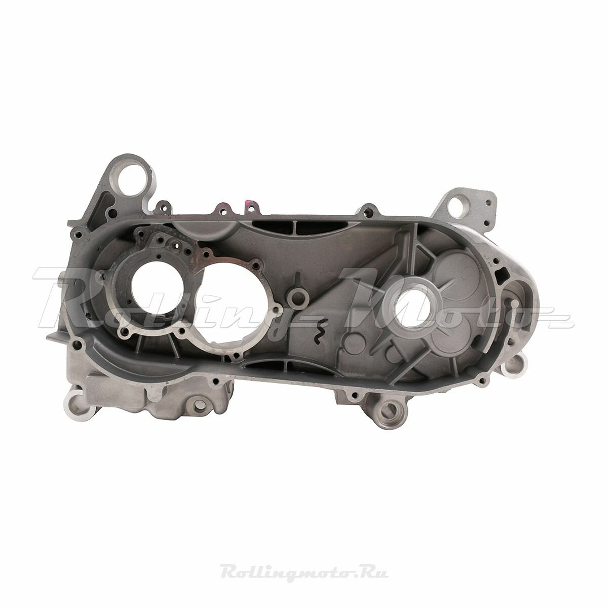 Картер двигателя левый двигатель 1P57QMJ-2D (150см3, вариатор, задн. ход)