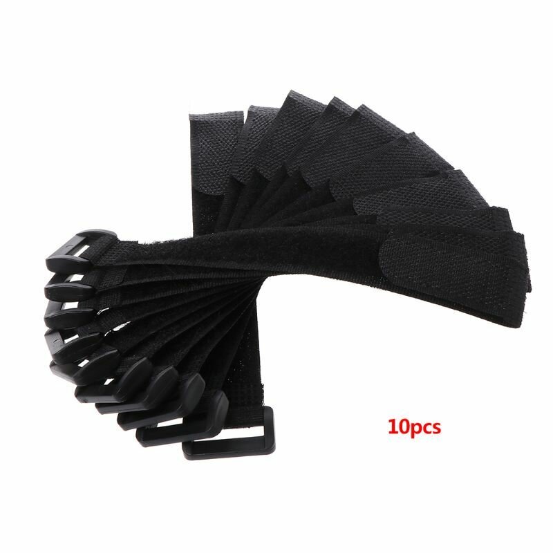(1 упаковка из 10) Стяжки-липучки для обратного хода удилища