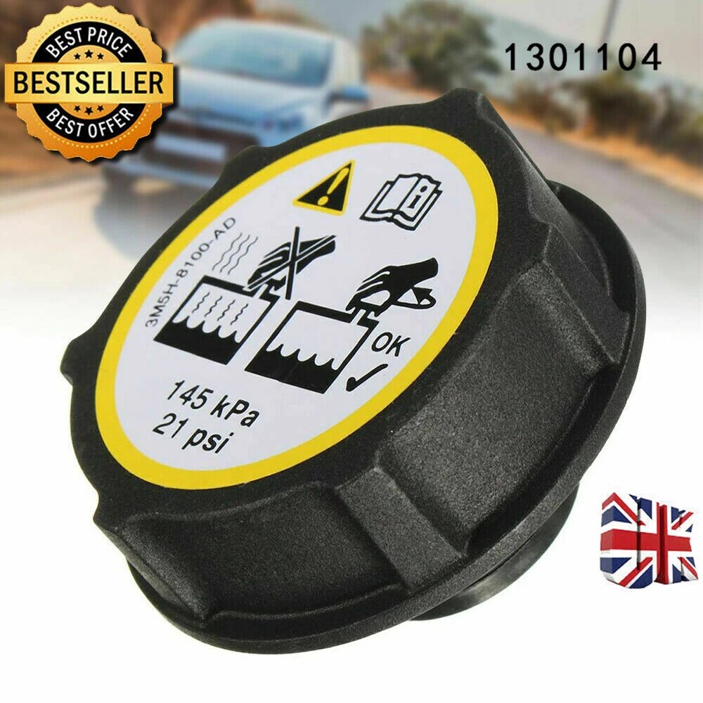 1 шт. подходит для Ford Fiesta MK6 Focus Mondeo C-Max, комплект расширительного бачка охлаждающей жидкости, крышка радиатора, прочные автомобильные детали