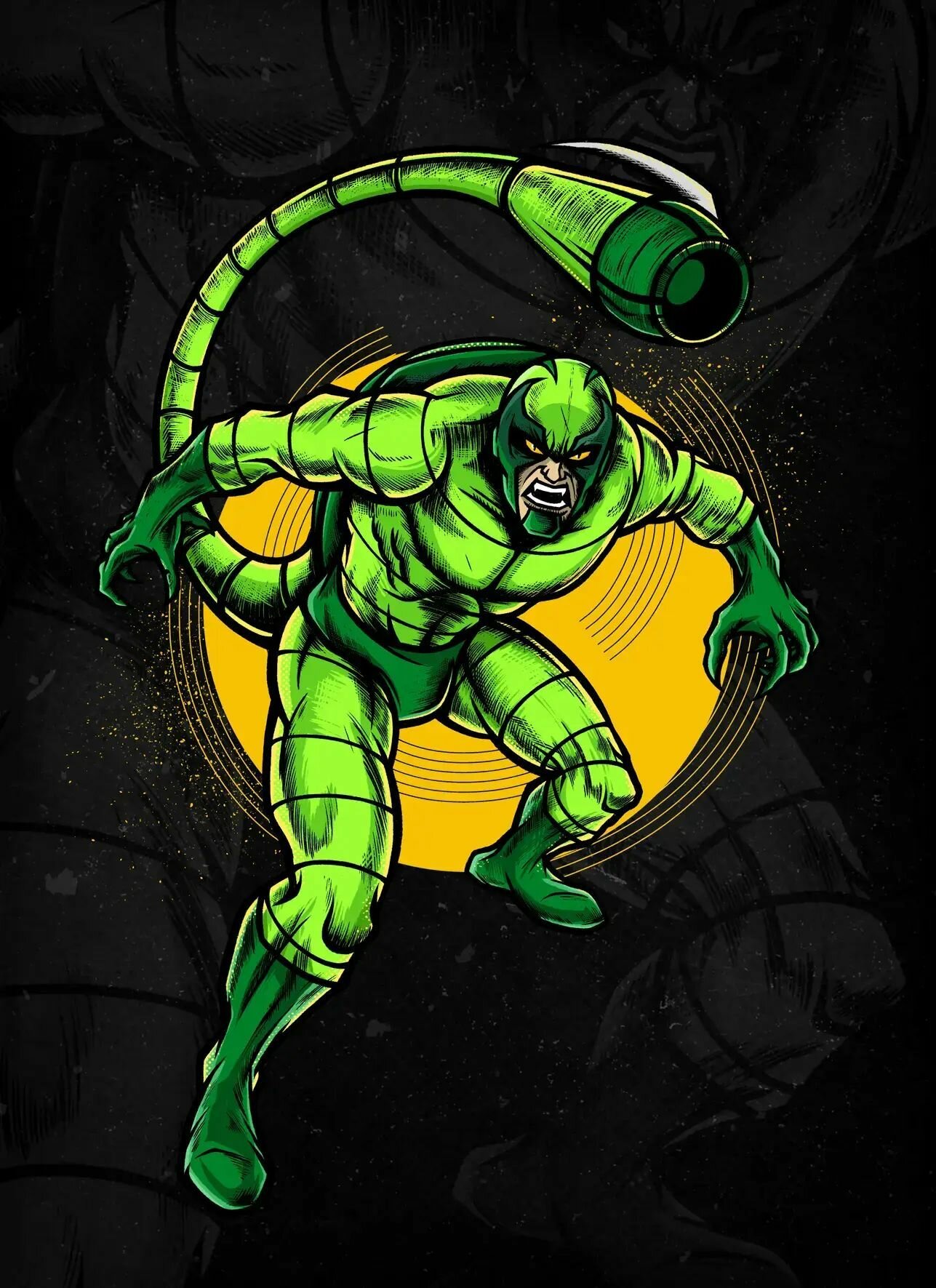 Открытка Spider-Man 1994: Scorpion