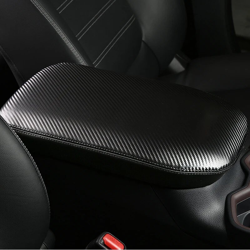 Накладка На Центральную Консоль Для Toyota RAV4 XA50 2019-2025, Гибридный Автомобиль, Искусственная Кожа, Подлокотники