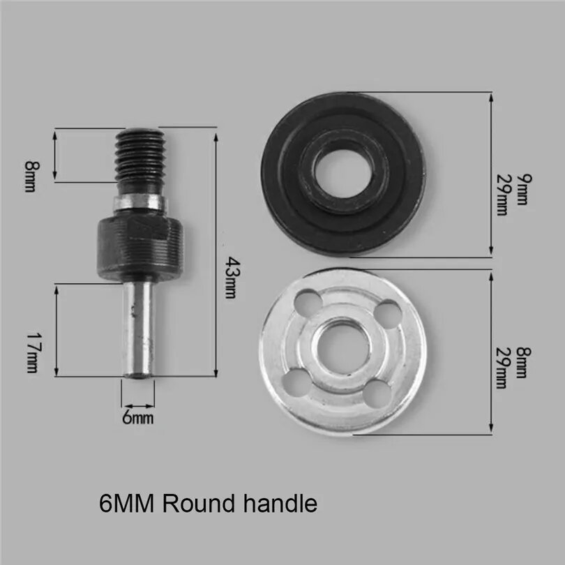 Переходник для дрели 6мм Round shank