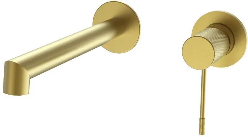 Смеситель для раковины Vincea Desire VBFW-1D1BG встраиваемый, без донного клапана, золотой матовый