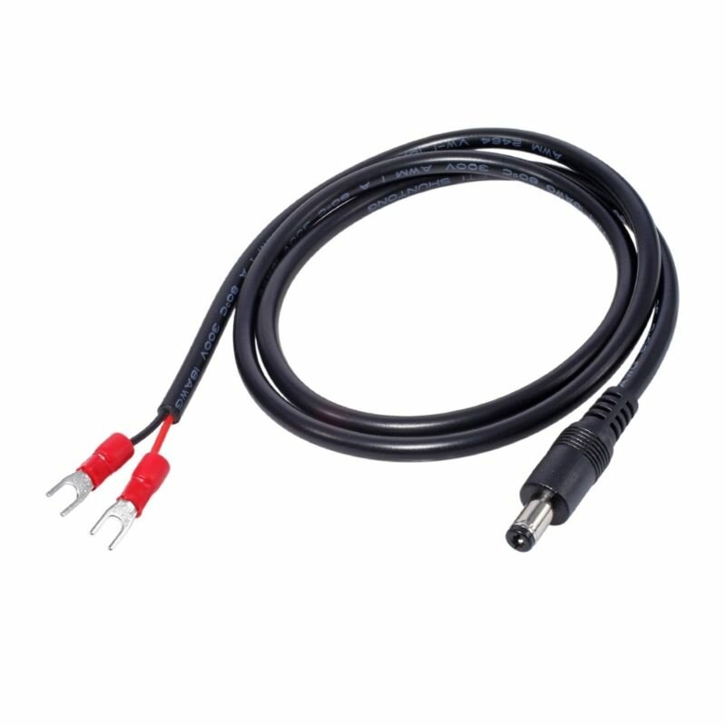 Прочный зарядный шнур 18 AWG DC5521 Линия электропередачи 5,5x2,1 мм Кабель питания мощностью 120 Вт для маршрутизатора, динамика, светодиодных ламп