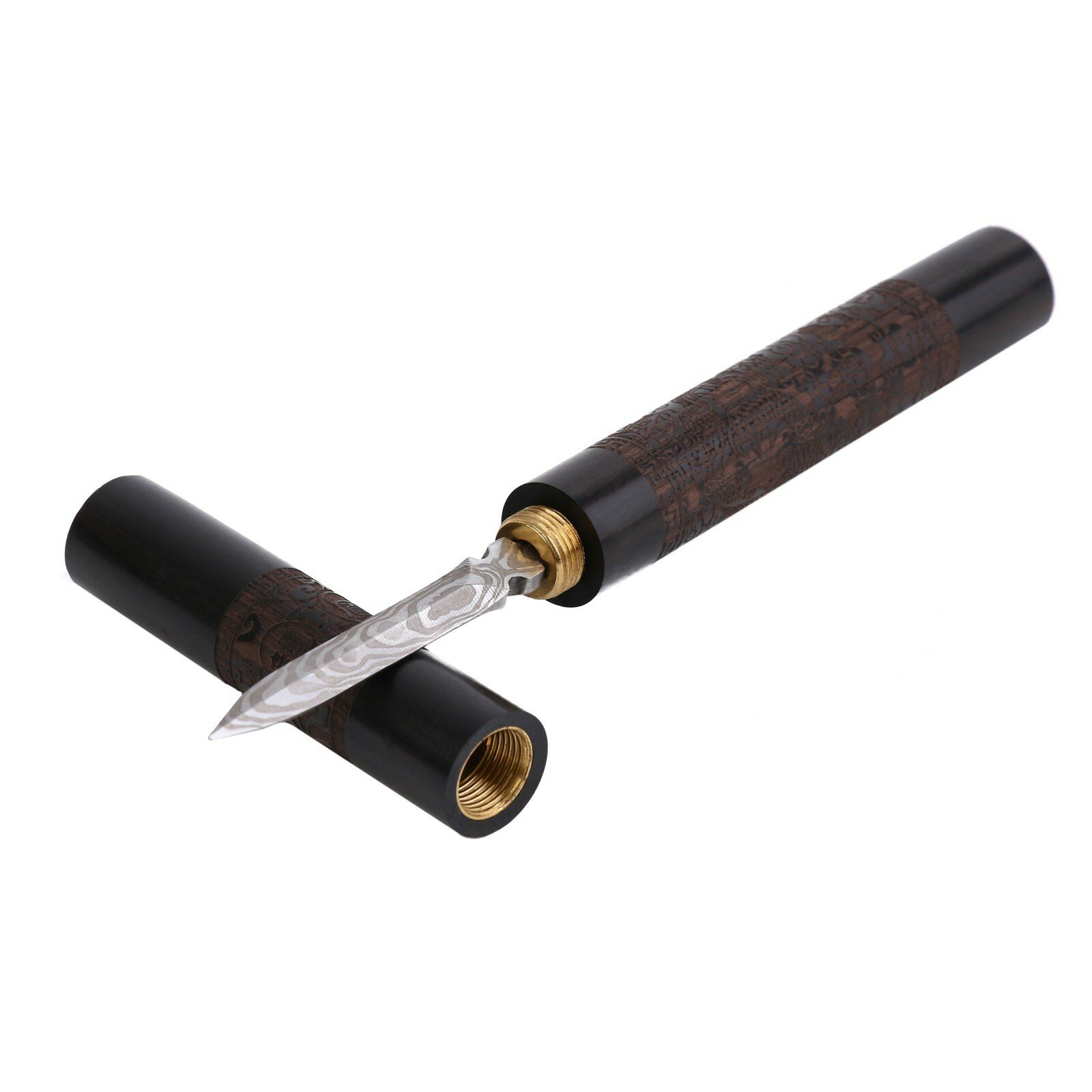 Нож для китайского чая Пуэр джекичай, 17×1.8 см, нержавеющая сталь, дерево