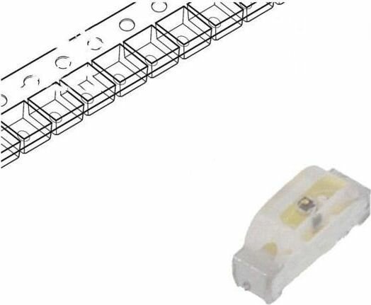 Светодиод EVERLIGHT 12-215SYGC/S530-E2/TR8 LED SMD 0804 yellow green 2.1x1x0.6mm 130 град. 20mA 1 шт