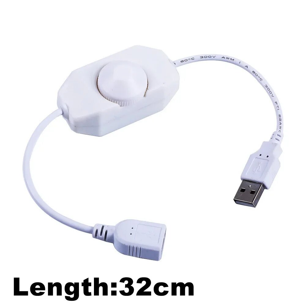 USB сенсорный диммер для светодиодных лент черный/белый