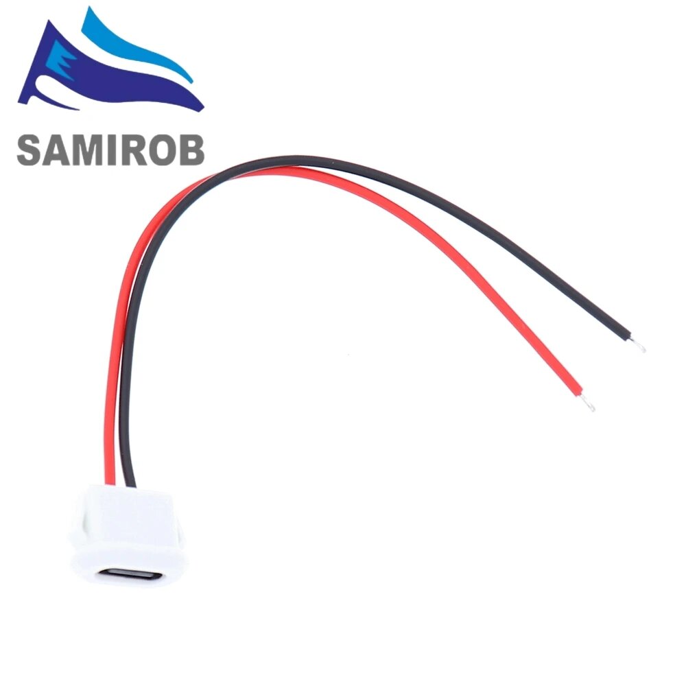 Разъем для солнечной панели SAMIROB, белый