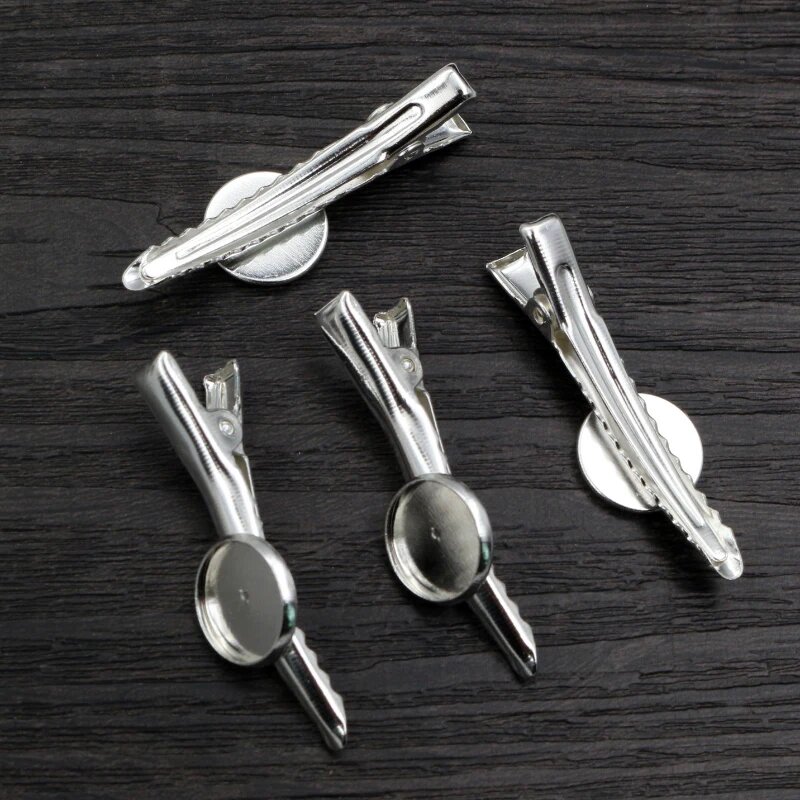 Набор основы для заколок Wadsfred Cabos 20 мм, Silver