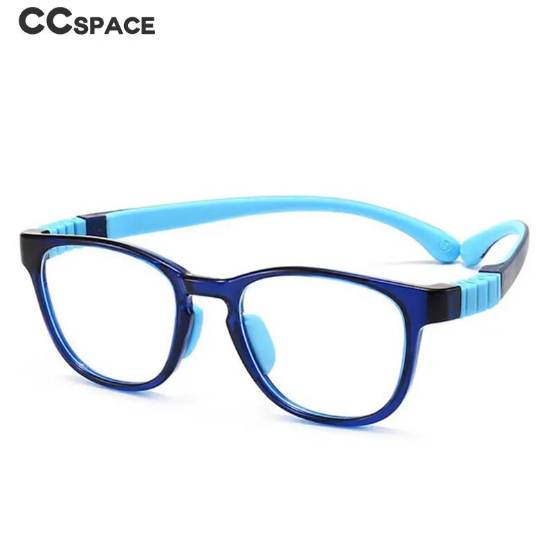 Детские очки CCspace, желтая оправа, светло-желтый — фото 1