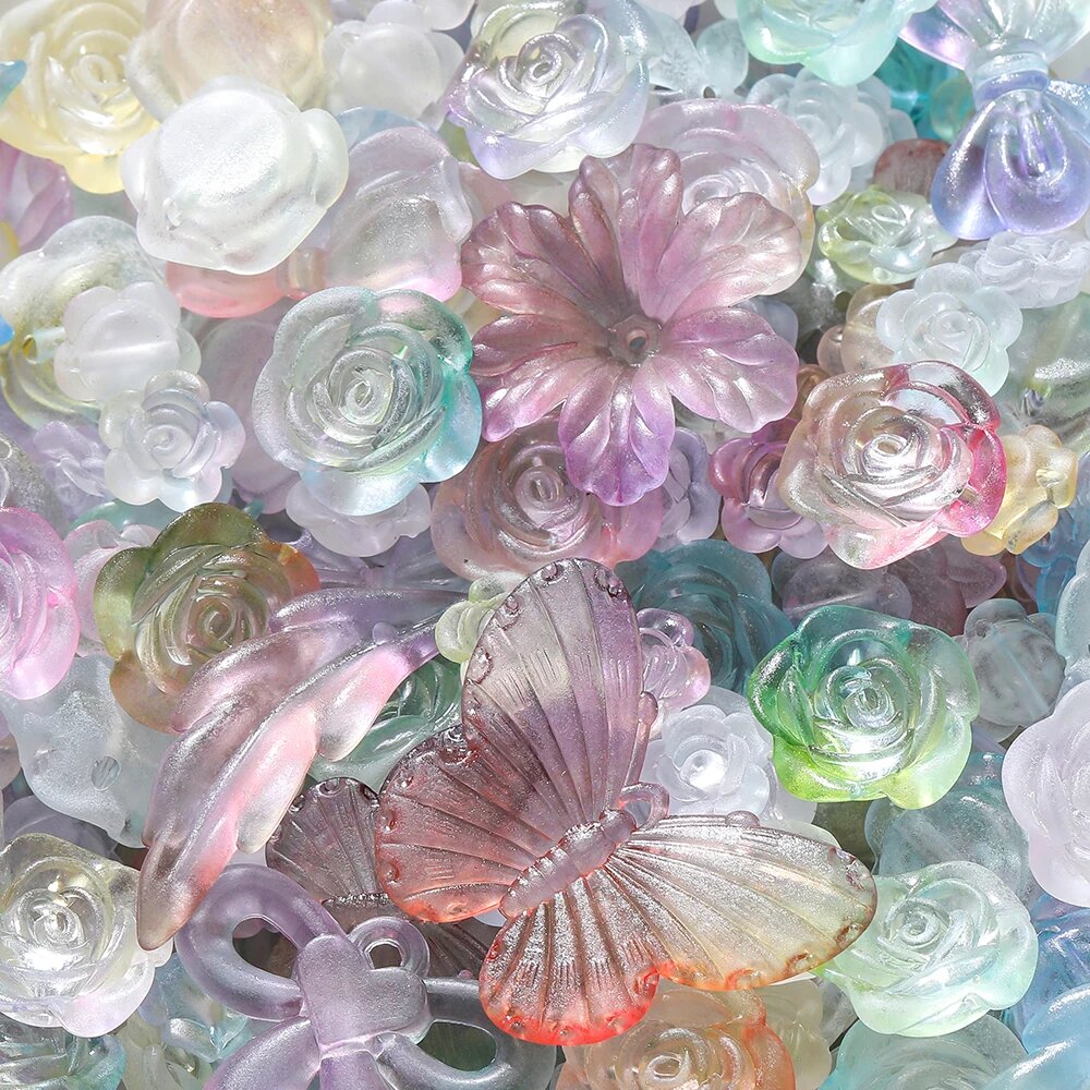 Акриловые бусины-разделители Colorful, YouYoungDifferent