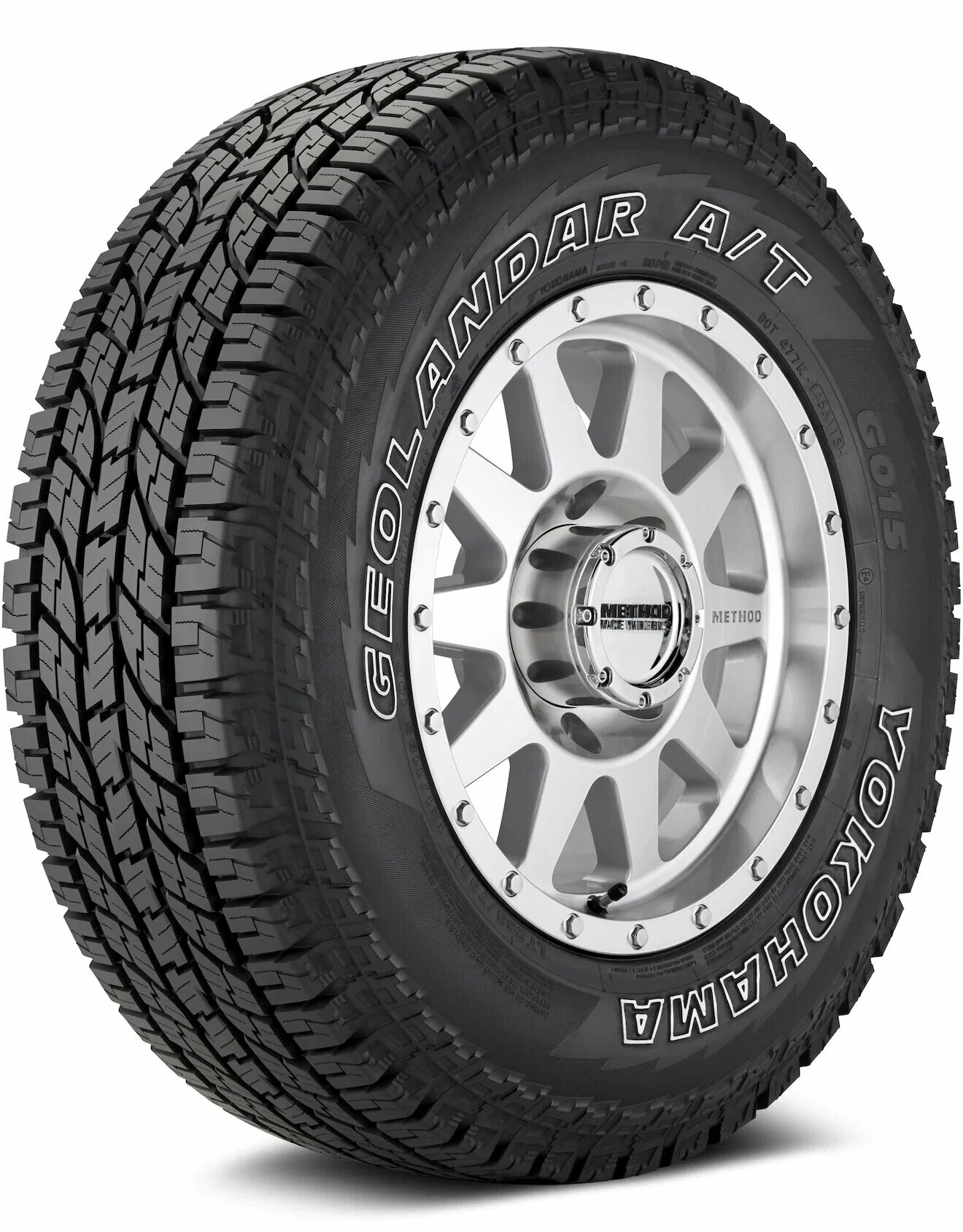 Шина всесезонная Yokohama Geolandar A/T G015 SUV 285/50R20 112H для внедорожного автомобиля