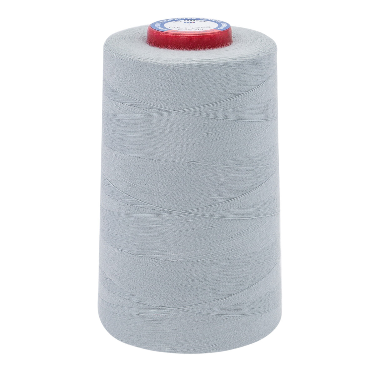 Нитки швейные №40/2, 4572 м (5000 ярдов), промышленные, mH EURON (1365 пепельно-голубой)