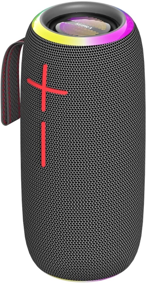 Аудиомагнитола Supra BTS-590 черный 40Вт MP3 FM(dig) USB BT microSD