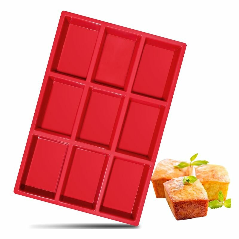 Силиконовой формы для выпечки маффинов и брауни, форма для торта