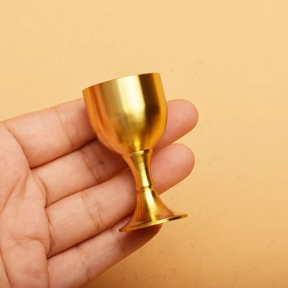Золотая латунная кружка, Small