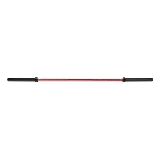 Гриф олимпийский Bronze Gym прямой для кроссфита красный 20 кг