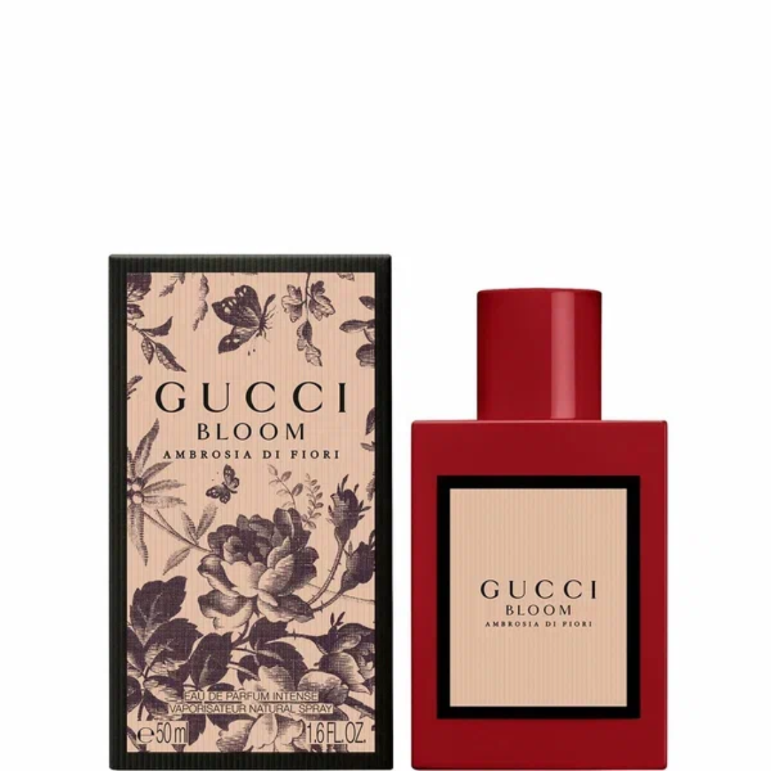 Парфюмерная вода Gucci Bloom Ambrosia di Fiori Intense, 50 мл