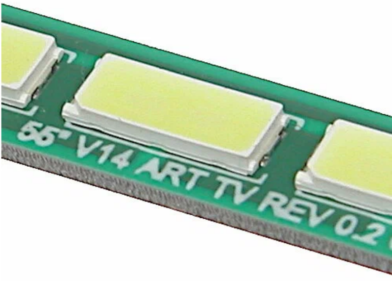 Комплект светодиодной подсветки 55" V14 ART TV Rev0.2 (2 планки по 604 мм 72 светодиода)