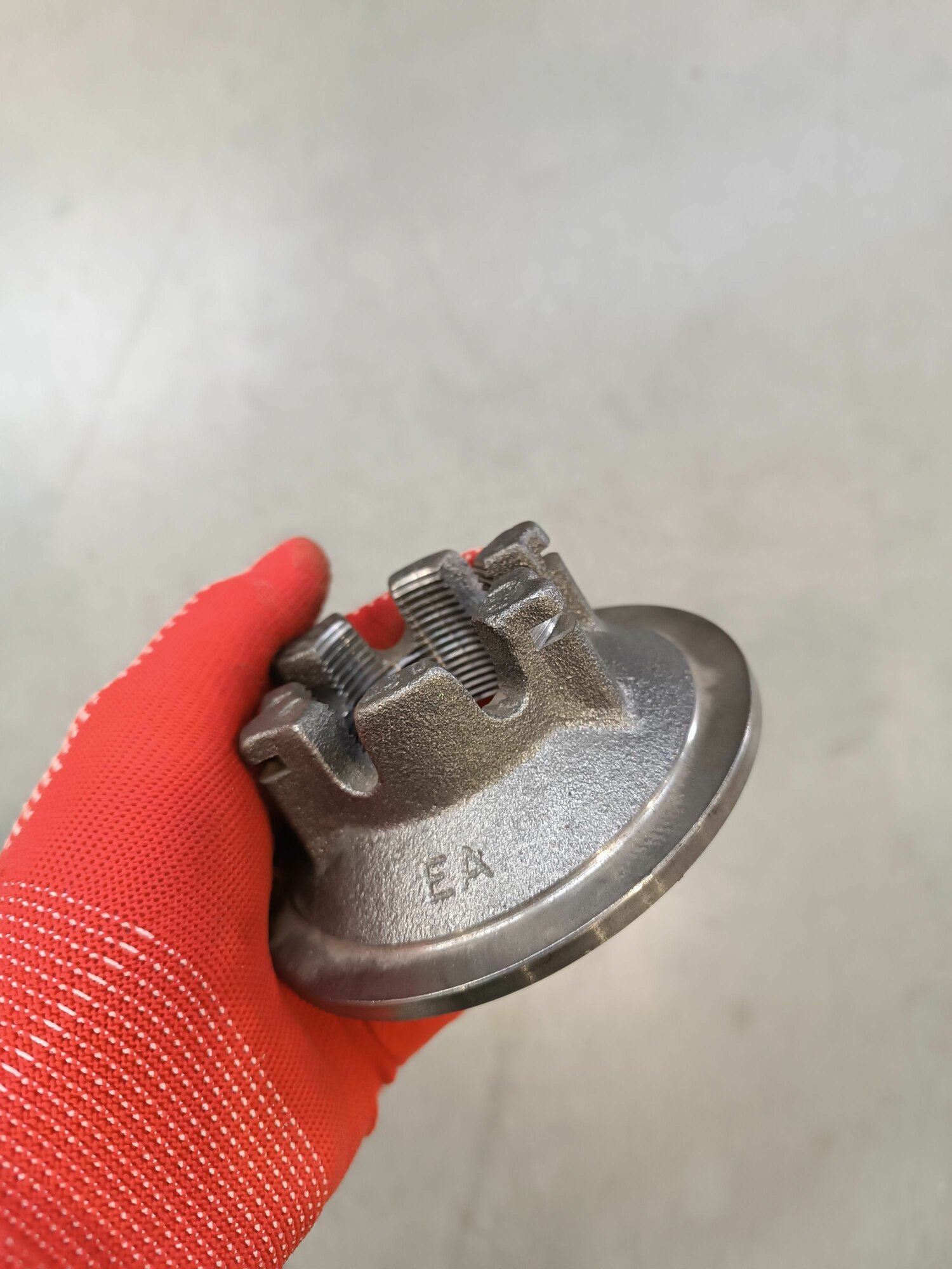 Гайка M42x2 SW65 ступицы корончатая BPW Eco , арт. 0326646020 Bpw