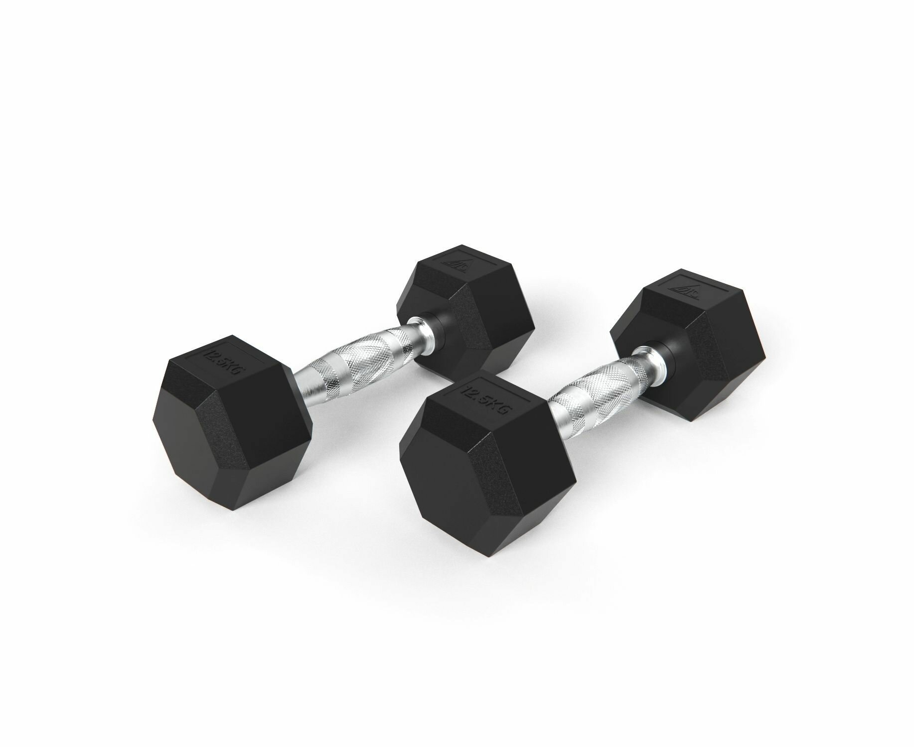 Гантели DFC гексагональная обрезиненная 12.5кг (пара) DB001-12.5