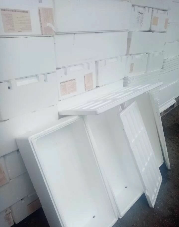 Уце нка ! Термоконтейнер для хранения и транспортировки (пенопласт), 40-60-20 см, толщина 3 см, 2 штуки, см. описание