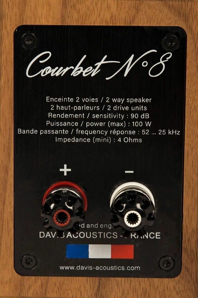Напольная акустика Davis Acoustics Courbet 8 (светло-коричневый)