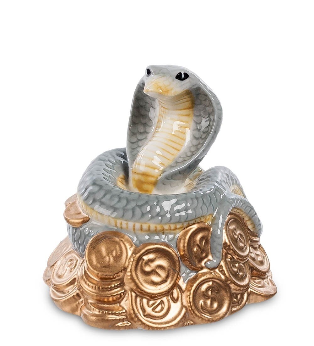 Фигурка декоративная Pavone Змея - к богатствмал.