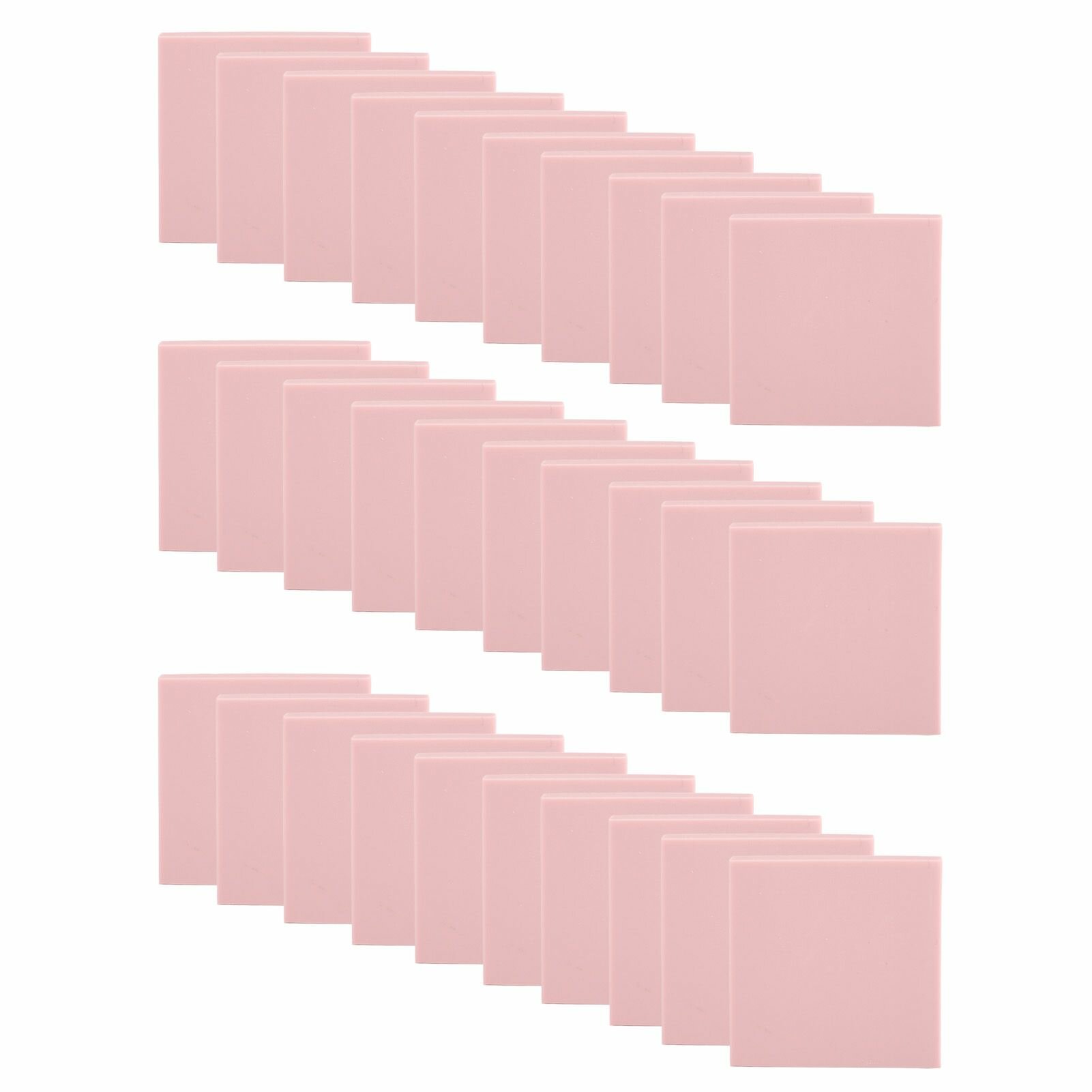 30-компонентные универсальные блоки мягких резиновых штампов для печати, изготовления штампов, поделок, альбомов, живописи, прямоугольные блоки для резьбы для художников