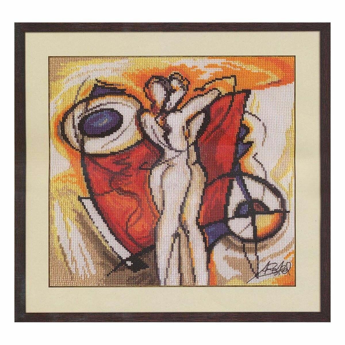 Набор для вышивания Алиса Разжигающий страсть, 25х25 см (алиса.6-01)