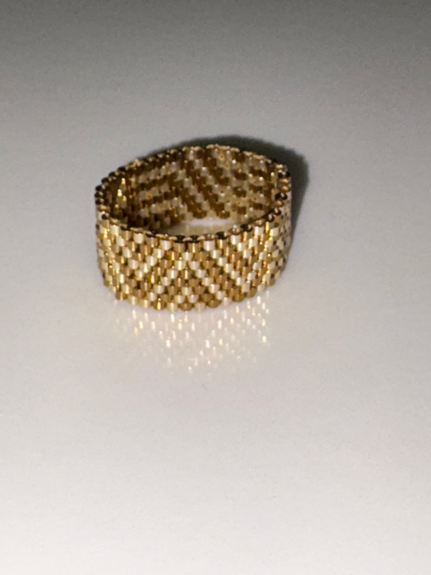 Кольцо плетеное