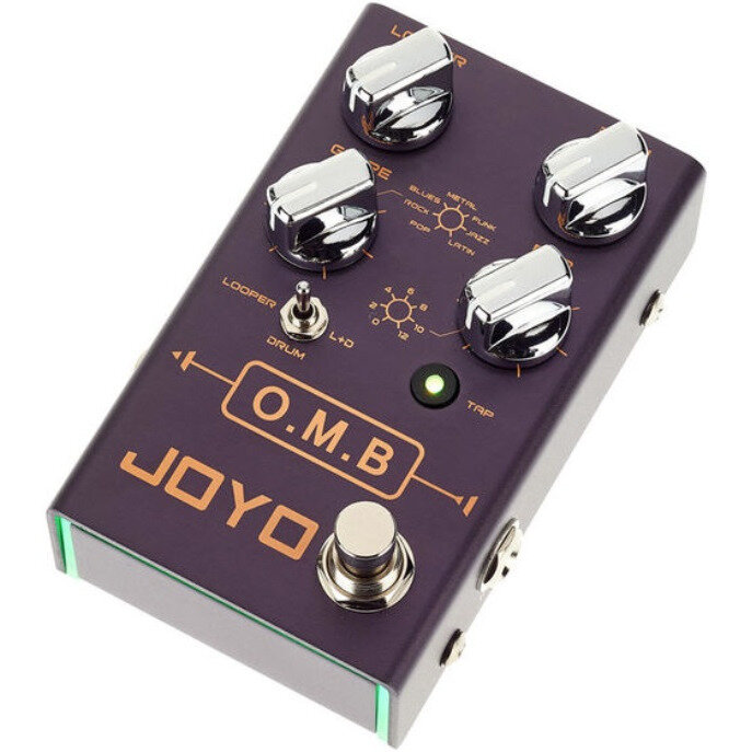 Гитарная педаль эффектов/ примочка Joyo R-06-OMB-LOOP/DRUMMACHINE — фото 1